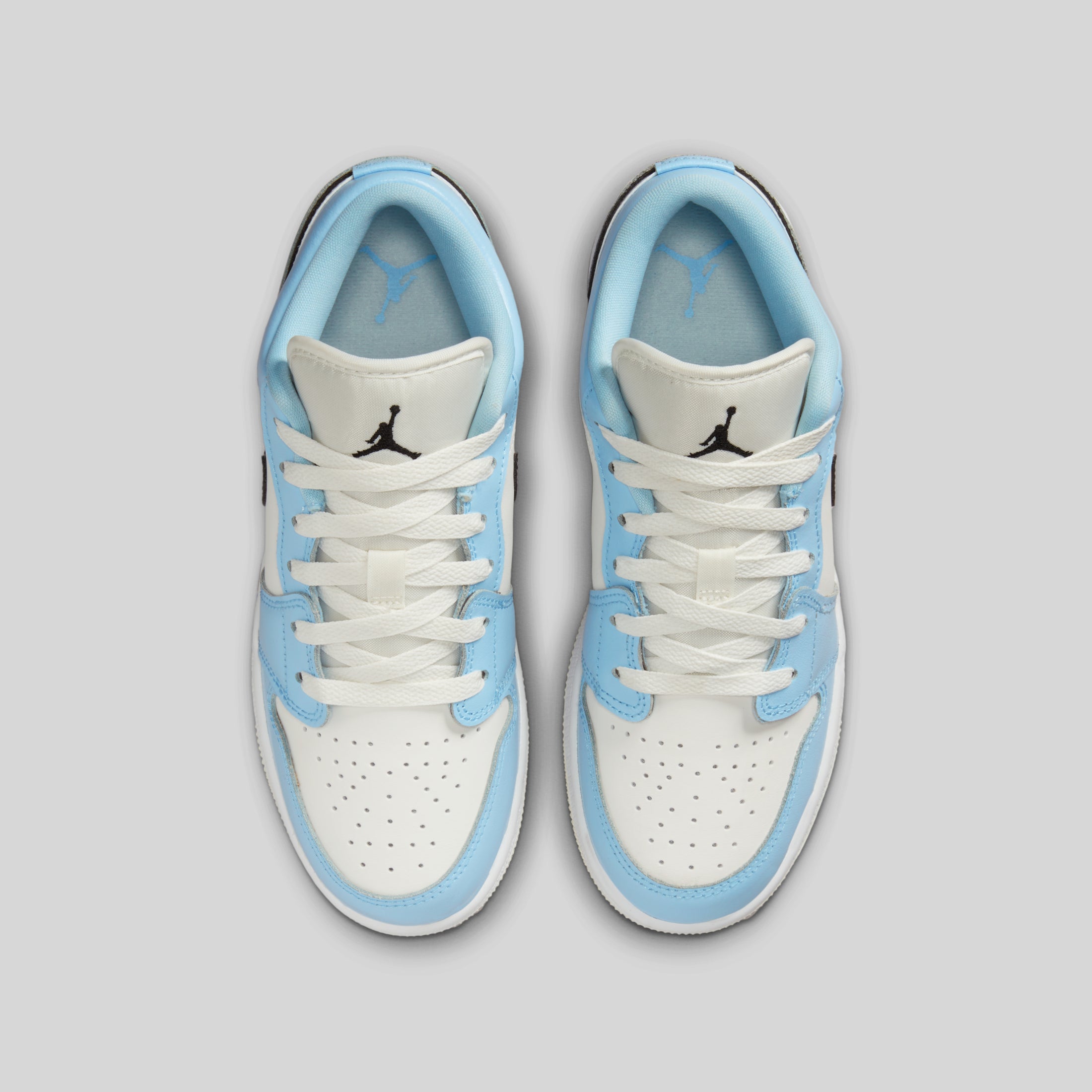 Air Jordan 1 Low Ice Blue Black (GS) – OK Sneakers